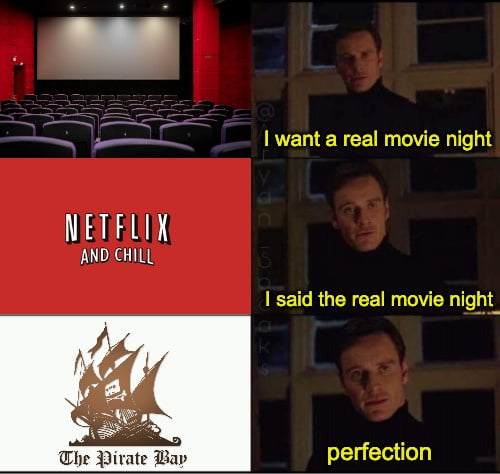 I want the real movie night - 9GAG