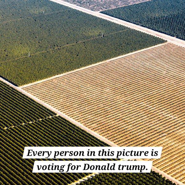 Bigly red map. - 9GAG