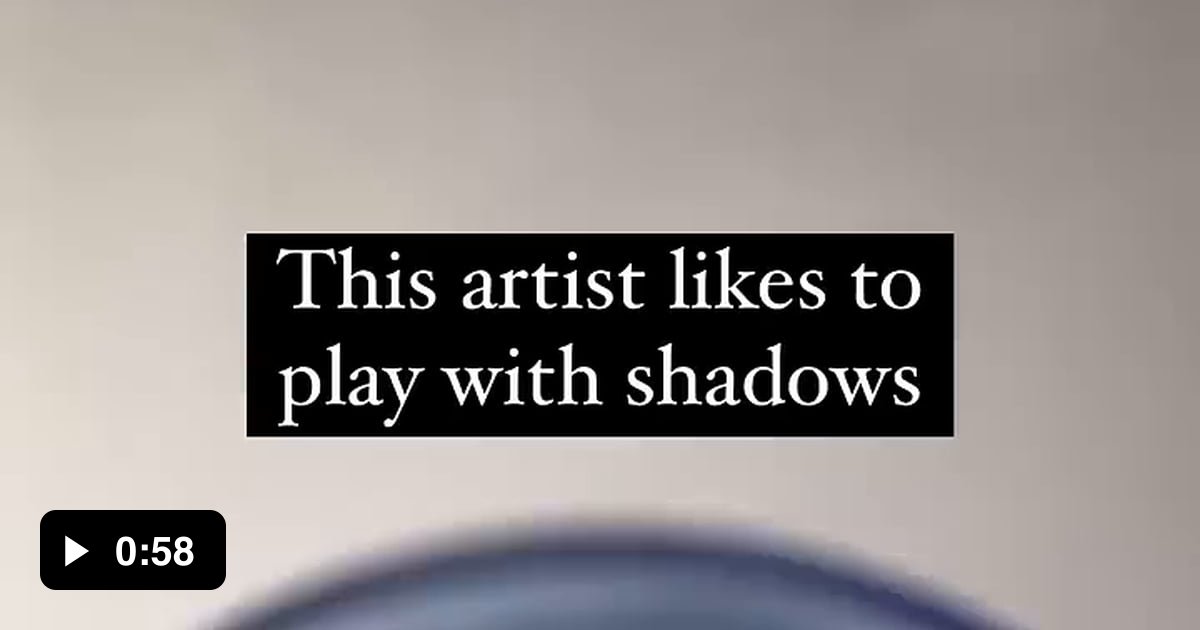 This amazing shadow art - 9GAG