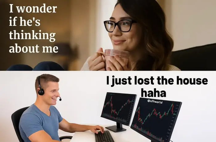 Learn crypto they say lol - 9GAG