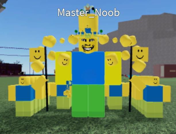 Master Noob, King of the classic Roblox era - 9GAG