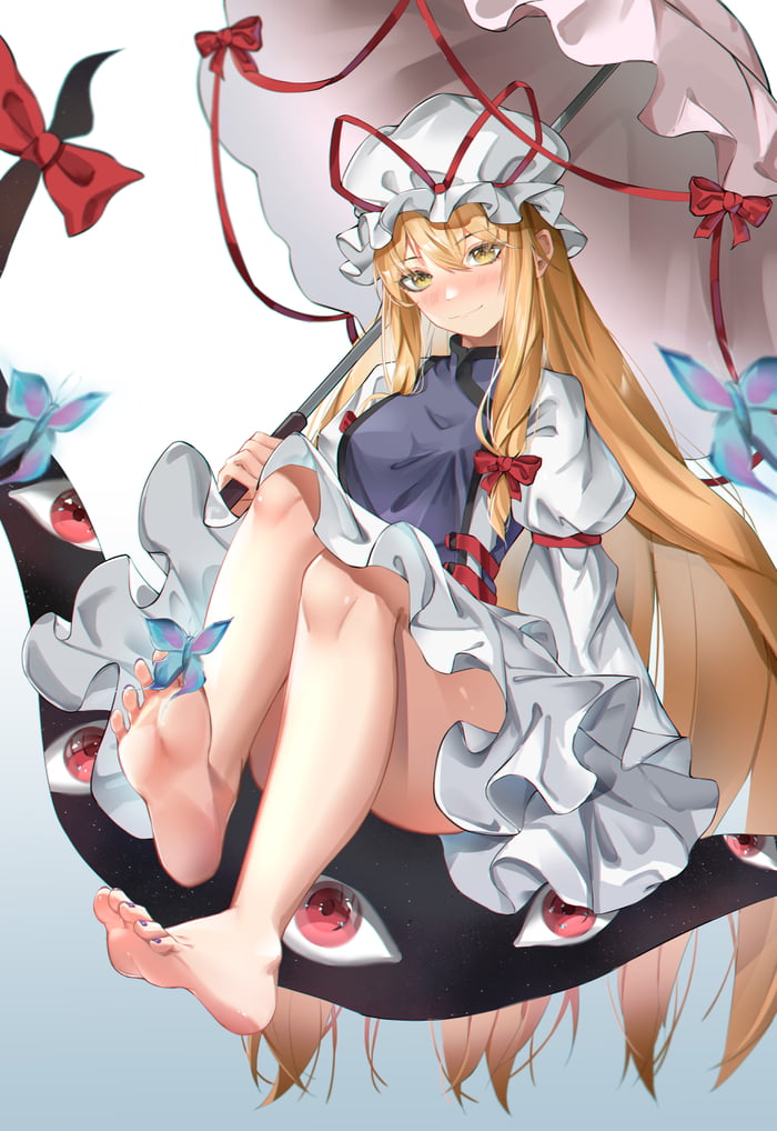 Yukari Yakumo (by bai shiro@) - 9GAG