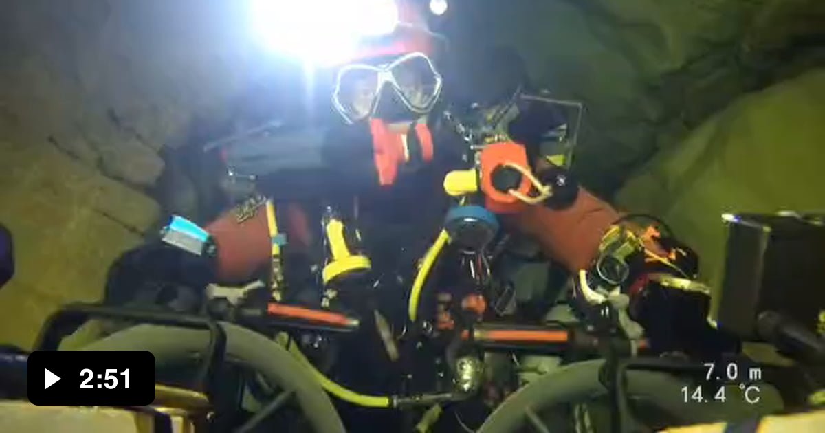 Let's go cave diving with Xavier Meniscus - 9GAG