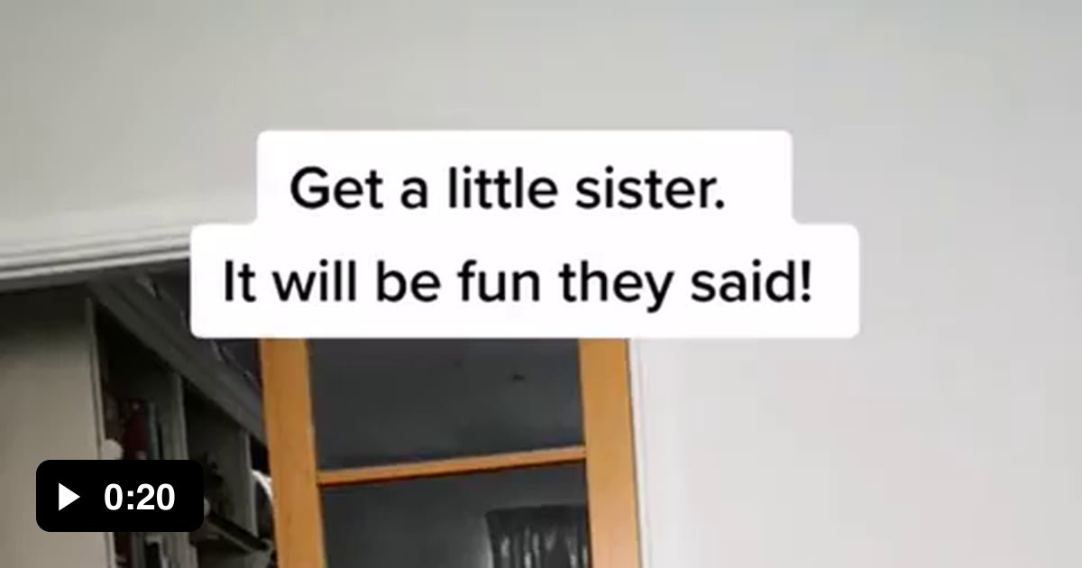 Little sisters 😡 - 9GAG