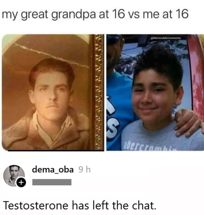 Comparing yourself to previous generations hits differently. - 9GAG