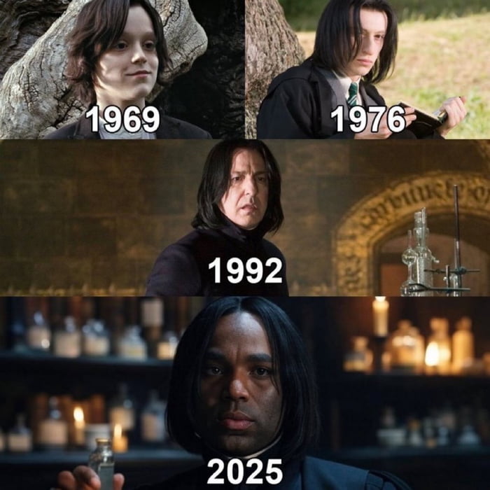 Damn, Snape really went into that dark magic ! - 9GAG