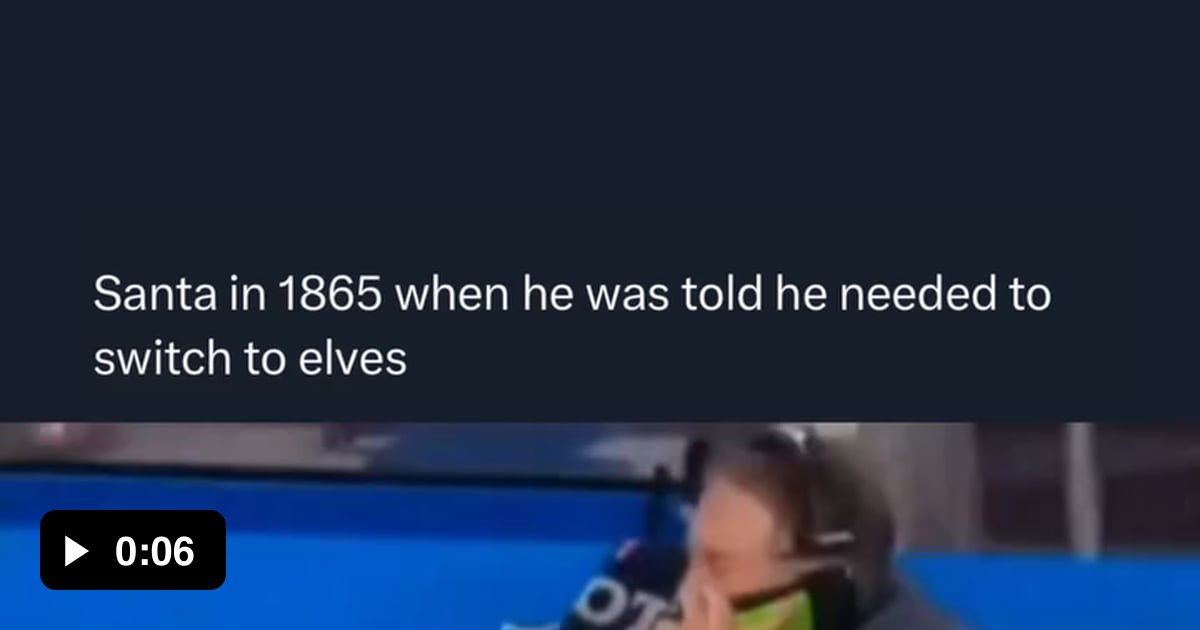 Santa had a rough Q4 meeting in 1865. - 9GAG