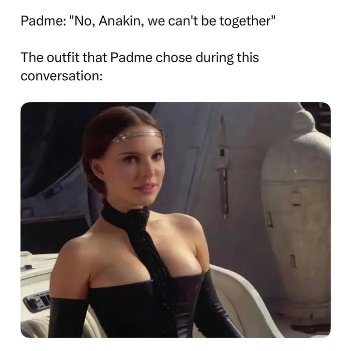 Padme understood the assignment. - 9GAG