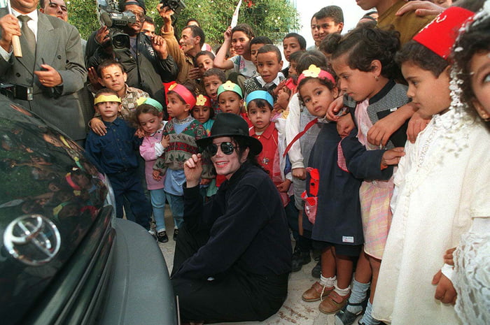 On October 7, 1996, Michael Jackson performed for the first time as a ...