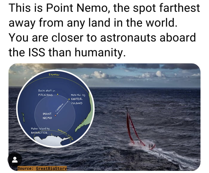 Point Nemo - 9GAG