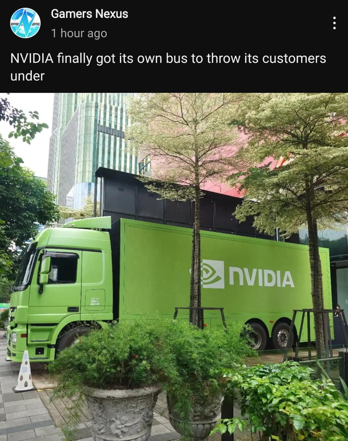 They're yet to fix the driver - 9GAG