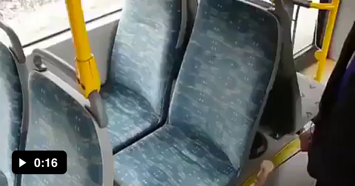 The reason bus seats have wild patterns and vibrant colours is to hide how dirty they are - 9GAG