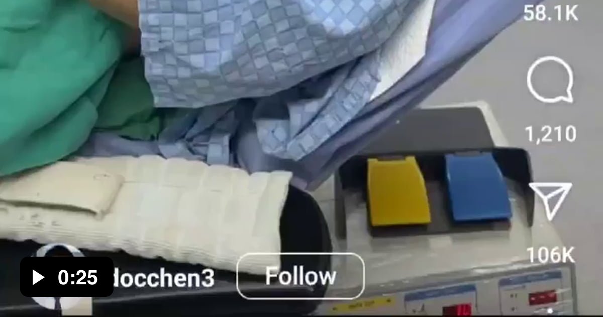 Surgeon performs his own vasectomy (medical sterilization procedure for ...