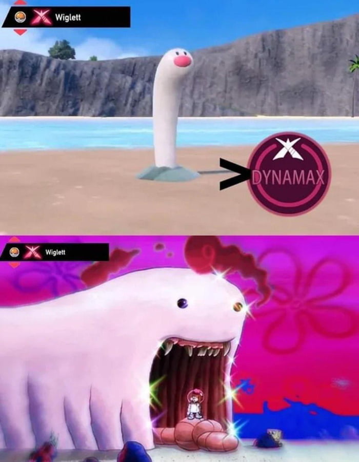 Gigantimax Wiglett - 9GAG