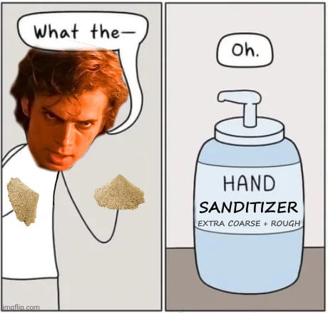 It is irritating and it gets everywhere - 9GAG