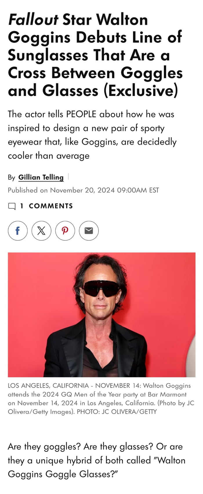 Walton Goggles Goggins Gargles - 9GAG