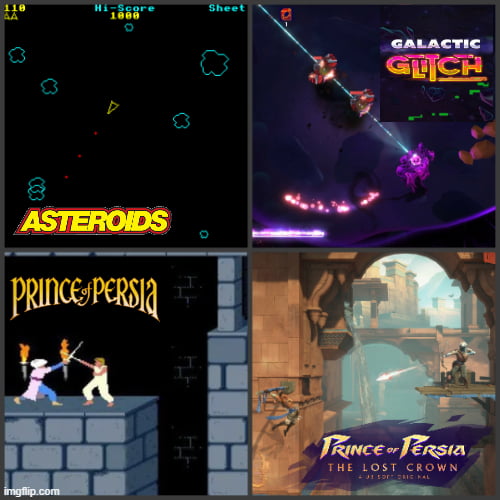 2 OG Gameboy games vs. what I found to be their nearest modern ...