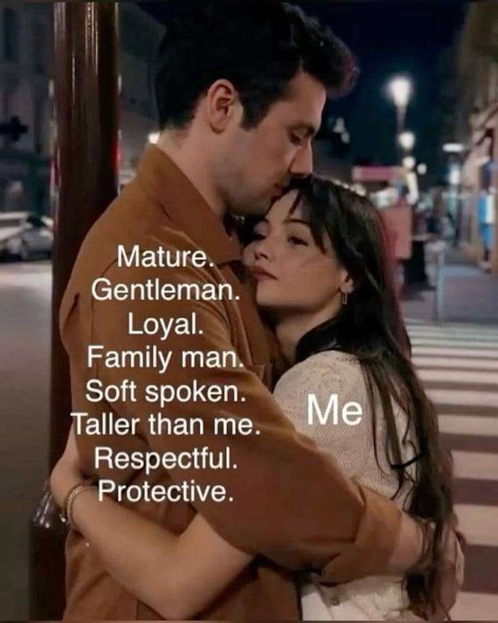 Notice how her side only has "Me" as what she's offering. 🤔 - 9GAG