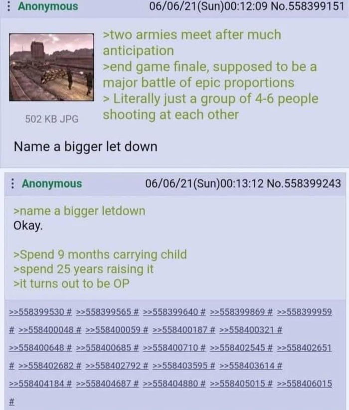 Anon gets a history lesson - 9GAG