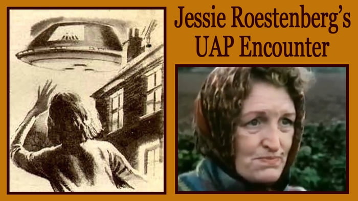 The Mysterious UFO Encounter by Jessie Roestenberg-This video was ...