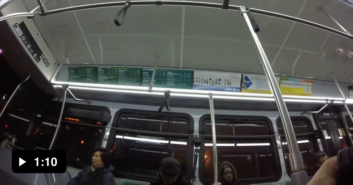 Karen gets maced on bus - 9GAG