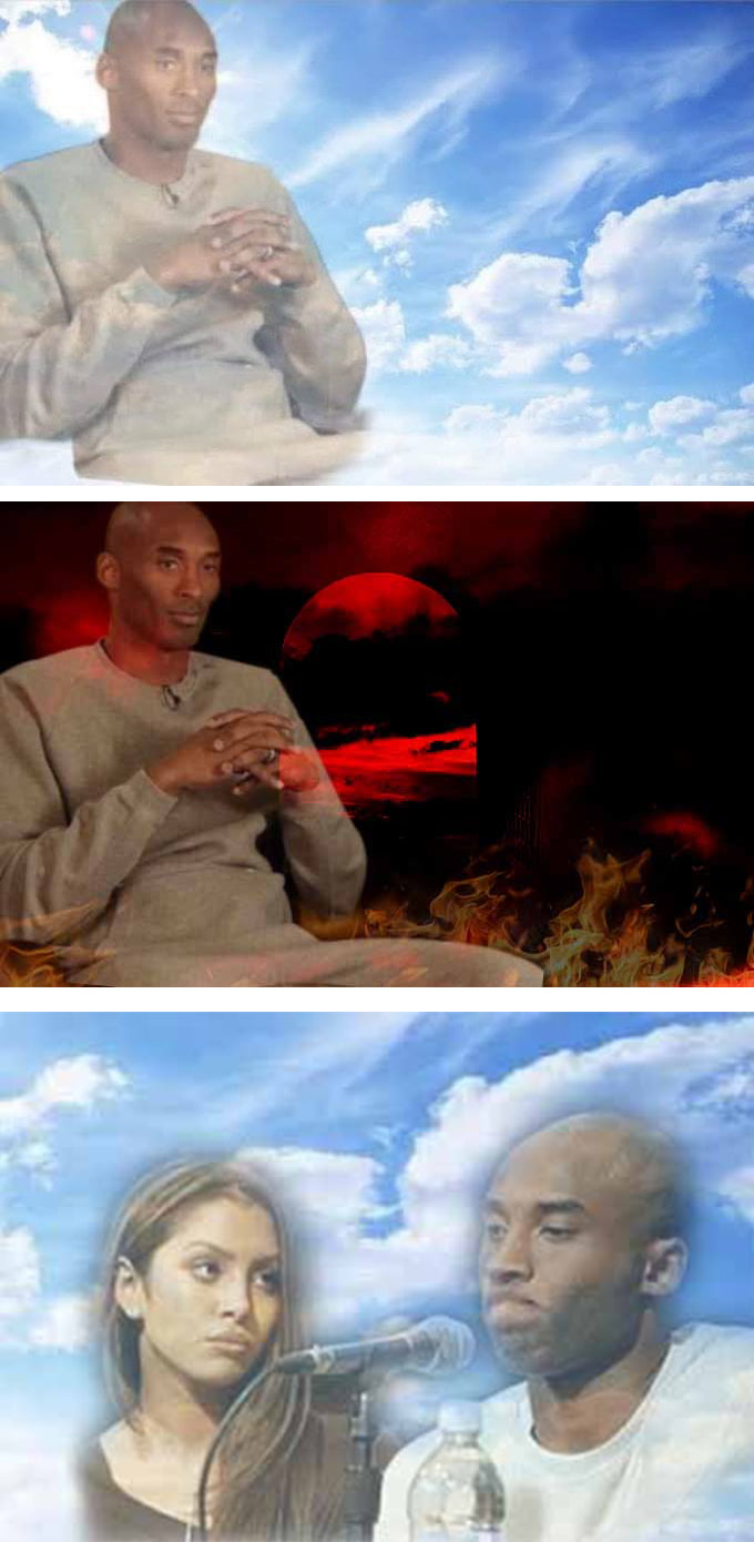 Kobe heaven meme alternatives - 9GAG