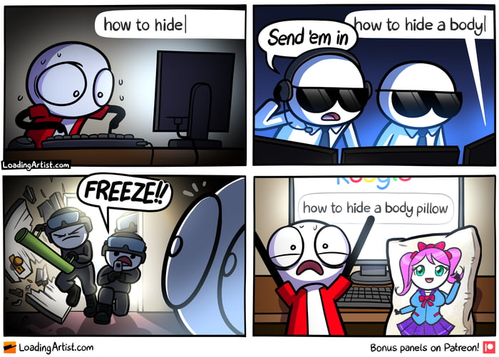 How to hide - 9GAG