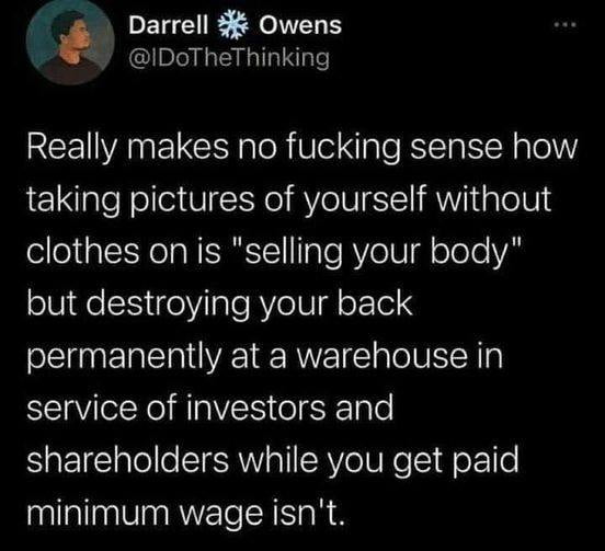 Selling your body? - 9GAG