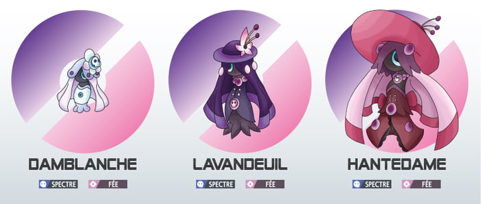 Here’s the Fakemon of the day : Damblanche, the white lady fakemon ...