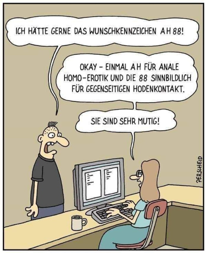 Der gute, alte Perscheid. Ich vermisse ihn irgendwie. - 9GAG