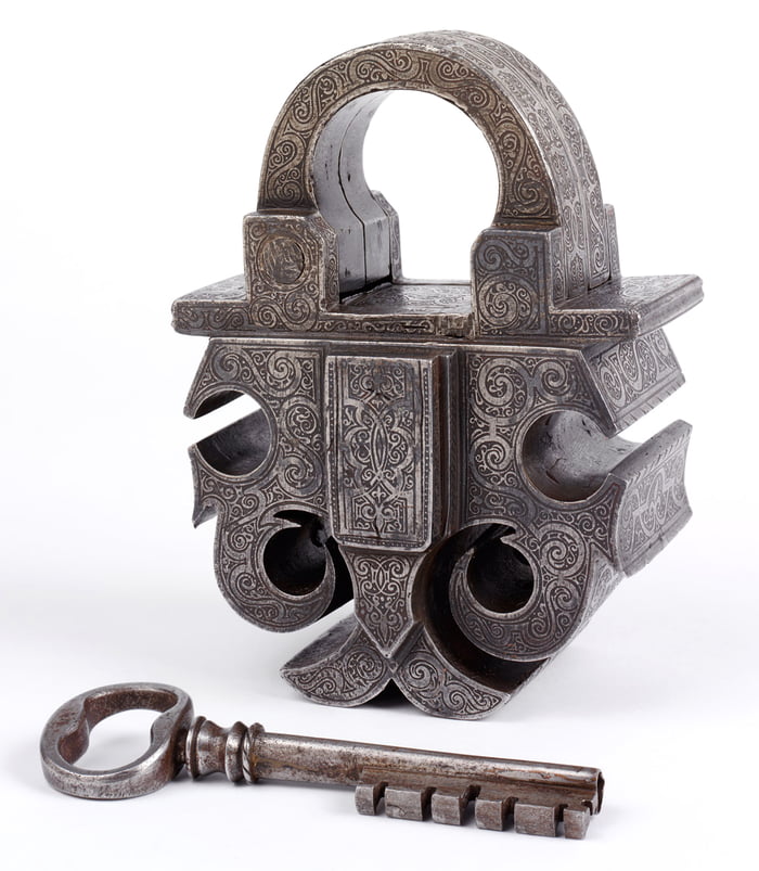 "To become a master locksmith an apprentice had to produce a ...