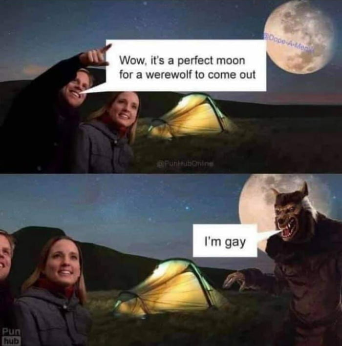 No I'm not the werewolf - 9GAG