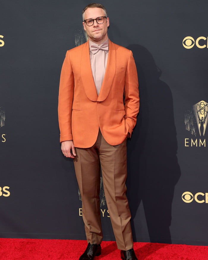 Seth Rogan at the 2021 Emmy awards. Always been a sucker for a funny ...