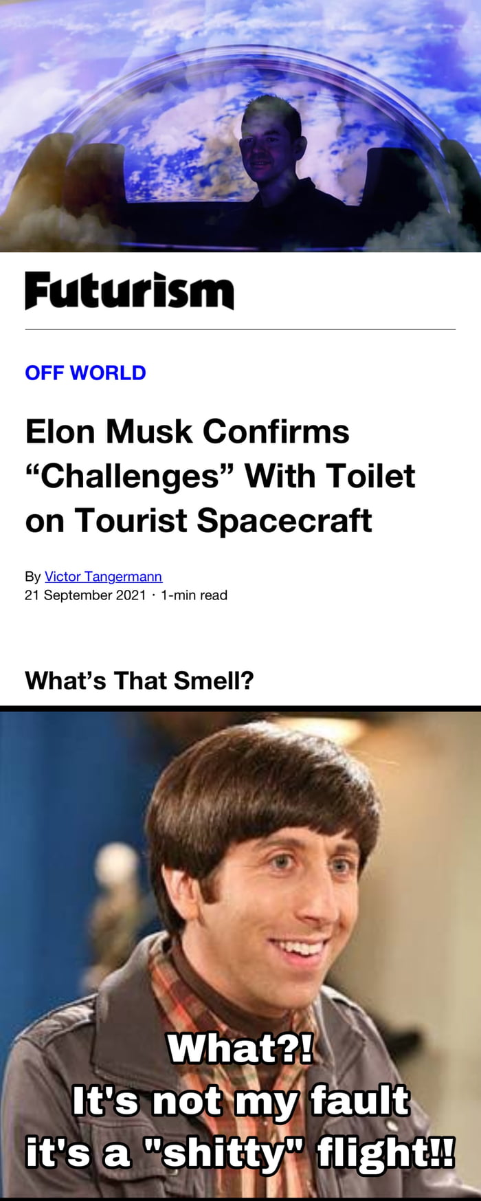 Howard?! - 9GAG