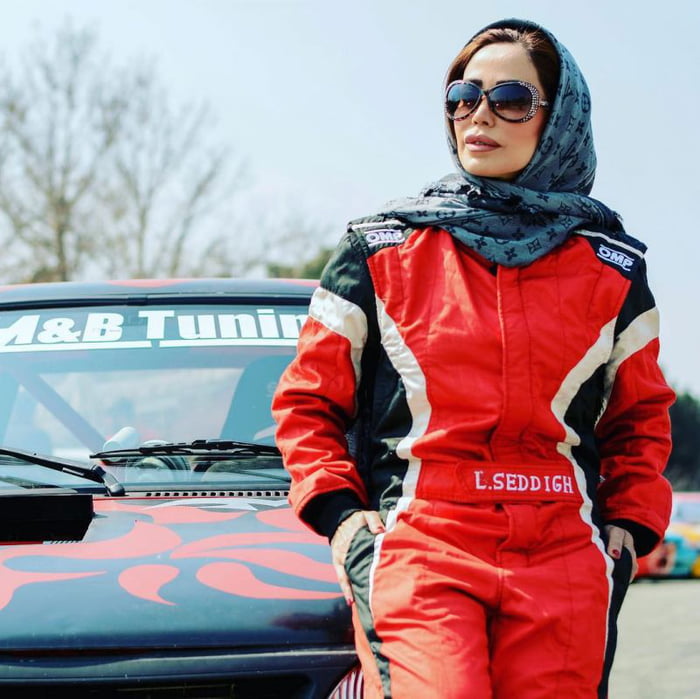 Laleh Seddigh, arguably the best Iranian race car driver and the first ...