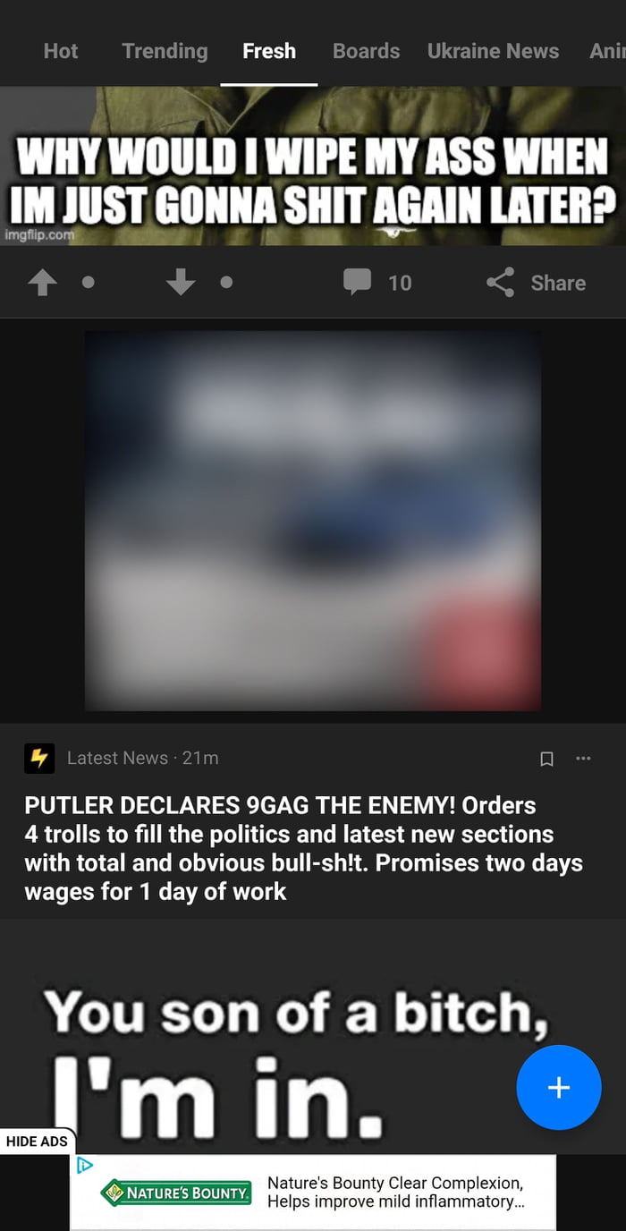 9gag's new ad censorship is very intereating - 9GAG