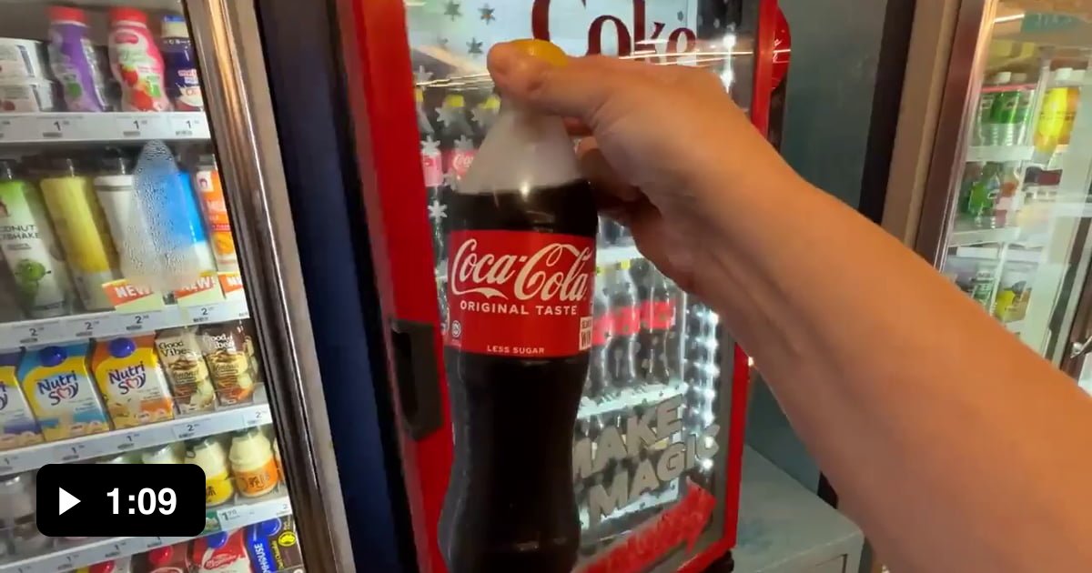 Artic Machine Instant Freeze Coke in Singapore - 9GAG
