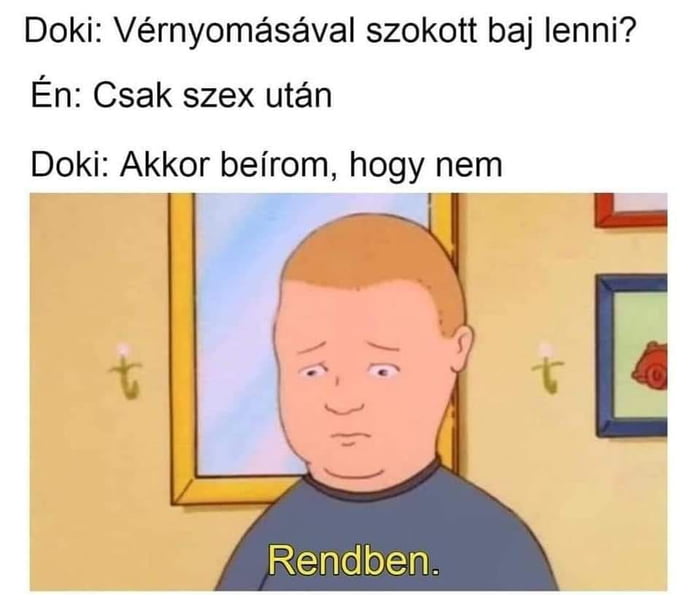 Remélem mindenkinek rendben van a vérnyomása - 9GAG