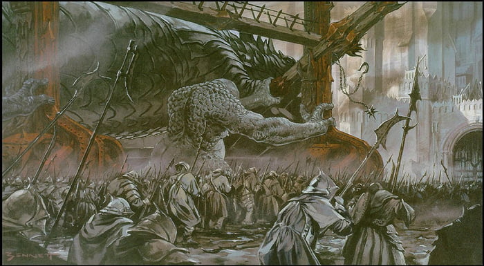 Grond they named it, in memory of the Hammer of the Underworld of old ...