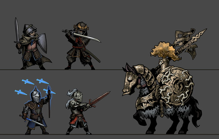 Elden ring 2D fan art by Xuanhan Chen - 9GAG