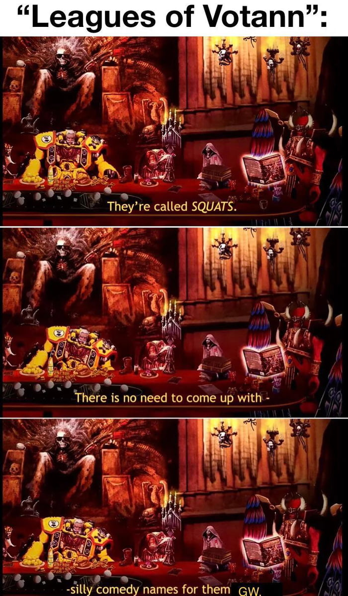 In light of the Leagues of Votann - 9GAG