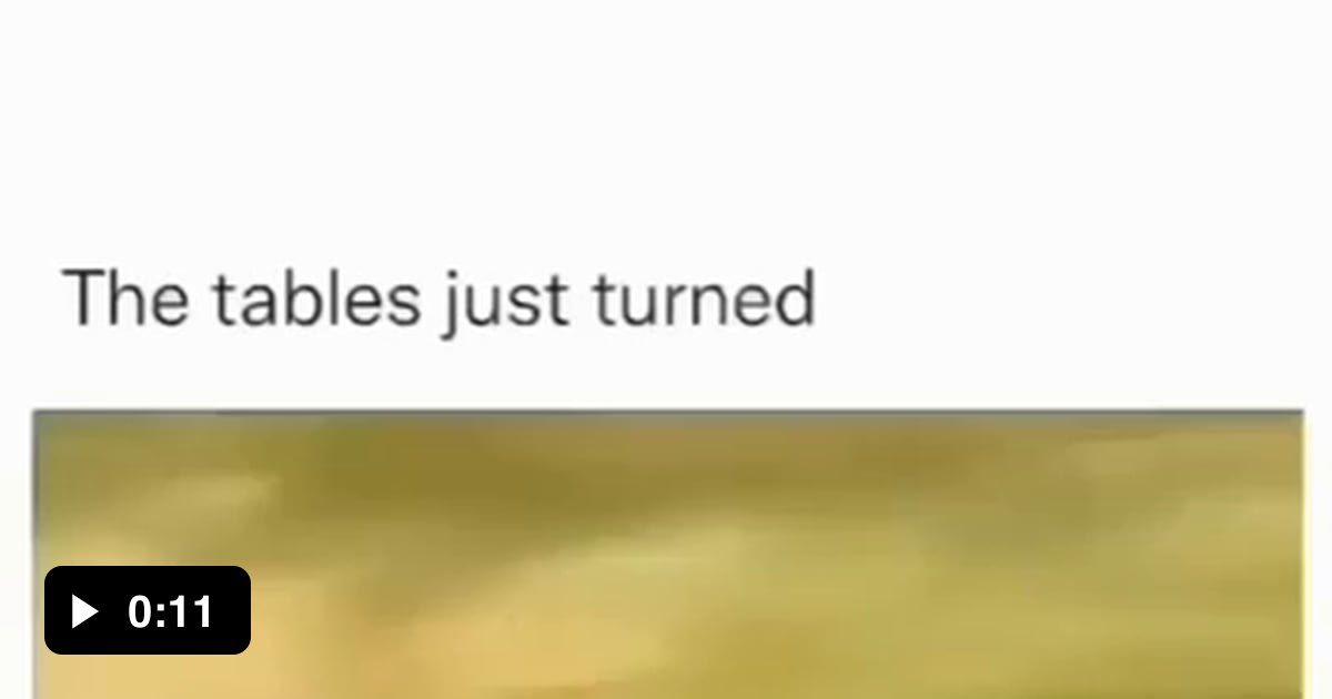 Love how the tables just turned - 9GAG