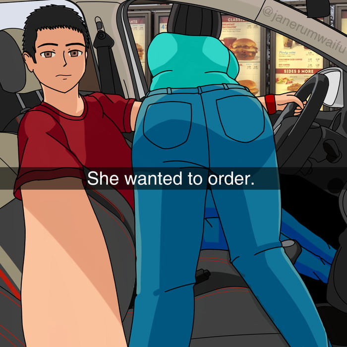 She wanted to order - 9GAG