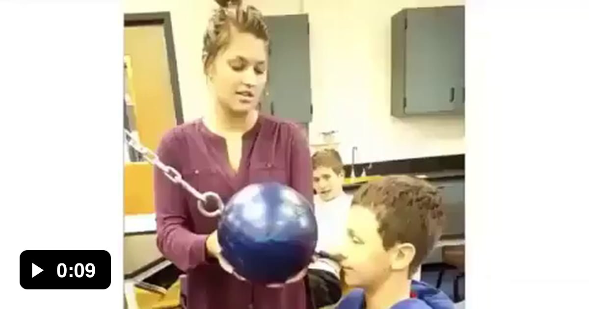 Physics demonstration gone wrong - 9GAG
