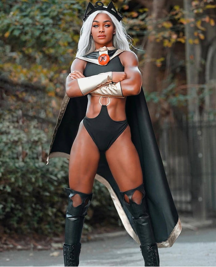 Jade Cargill as Storm - 9GAG