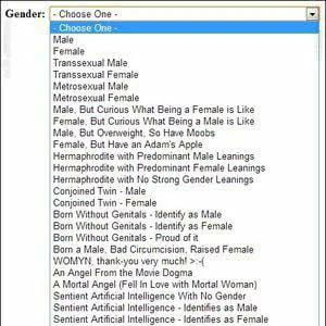 Only 90's kids will remember the two gender option - 9GAG