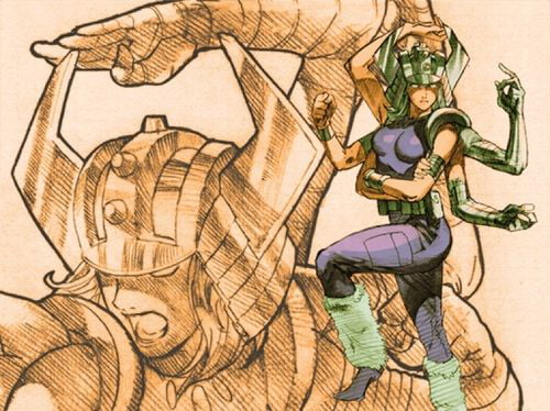 Spiral By Bengus Artwork For Marvel Vs Capcom 2 9gag