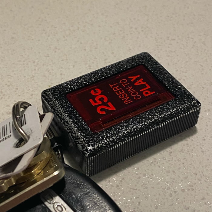 Here’s what the Insert coin Keychain looks like after a year of having ...