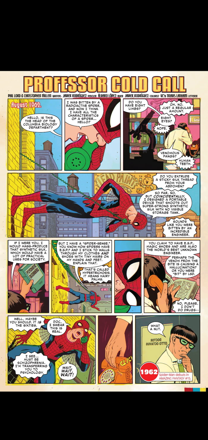 Spider-Man's a Nut (Marvel Comics #1000) - 9GAG