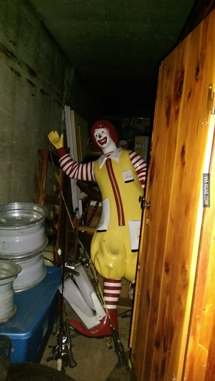 While playing pool I made a Ronald McDonald joke. My friend said with a ...